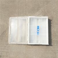 China Attached Lids Collapsible Plastic Tote Boxes / Foldable Plastic Container for sale