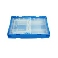 China Width Sides Opening Collapsible Plastic Containers Light Weight for sale