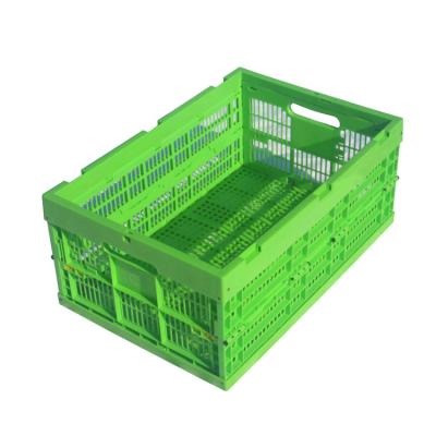 China Agricultural Plastic Collapsible Storage Crate Customized 600*400 Mm for sale