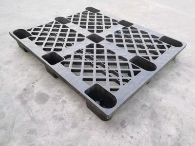 Cina Colore nero del trasporto di incastramento 1200*1000 millimetro dei pallet di plastica di bassa potenza di imballaggio unidirezionale in vendita