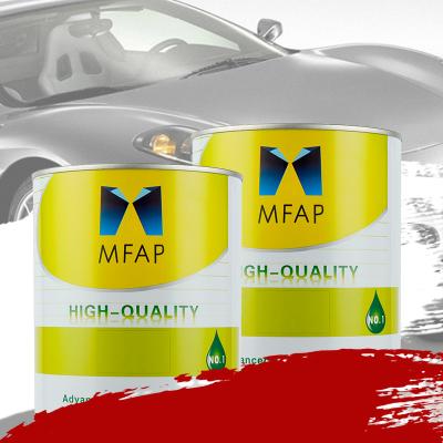 China El auto del color de la fórmula reacaba la reparación del coche de la resina de acrílico de la pintura pinta alta dureza en venta