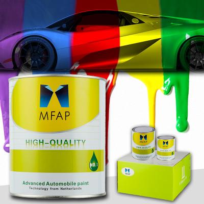 Cina L'auto di colore di formula Refinish la riparazione dell'automobile della resina di acrilico della pittura dipinge l'alta durezza in vendita