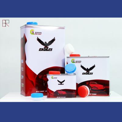 China Solid Color Metallic Paint 1k 2k Auto Body Spray Paint for sale