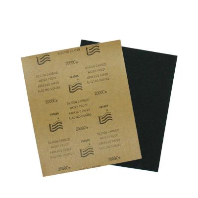 China Papel do Carborundo de Emery Cloth Silicon Carbide Abrasive à venda