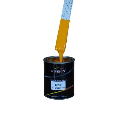 China 100L Metallic Silver Car Paint Solid Color Good Adhesion for sale