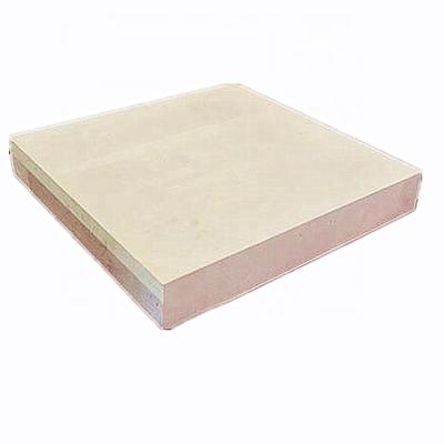 China High zircon refractory white zircon brick for glass furnace customized size for sale