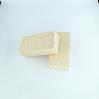 China White/Yellow Light Weight Silica Insulation Bricks Refractories Low Price for sale