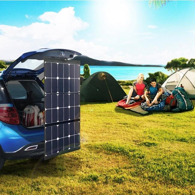 Pannello solare monocristallino all'aperto domestico professionale della volta 50W di nuova progettazione 3