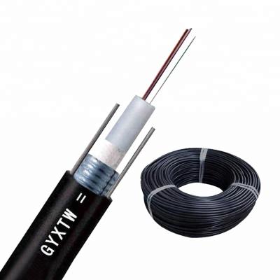 China 2-24 Optische Kabel Dubbele Parallelle FRP van de kerngyxtw de Gepantserde Multimode Vezel Te koop