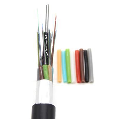 China Núcleo exterior blindado G652D 250μm do cabo de fibra ótica GYTA 2-288 do único modo à venda
