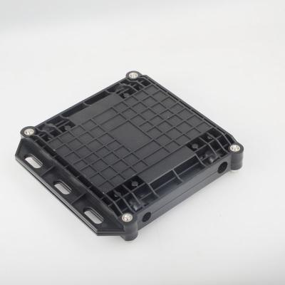 China Mini Square Optical Fibre Cable Joint Closure 4-Φ20mm IP67 210*200*45mm for sale