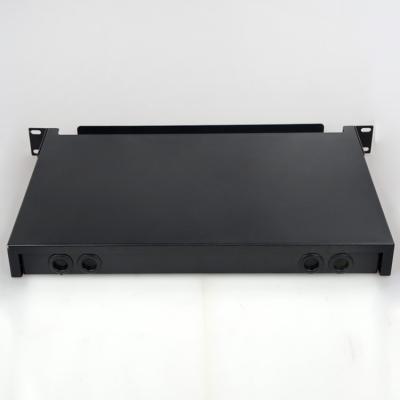 China FTTH Fiber Optic Patch Panel ODF 48 Port 19 Inch Slide Rail Rack Mount Drawer for sale