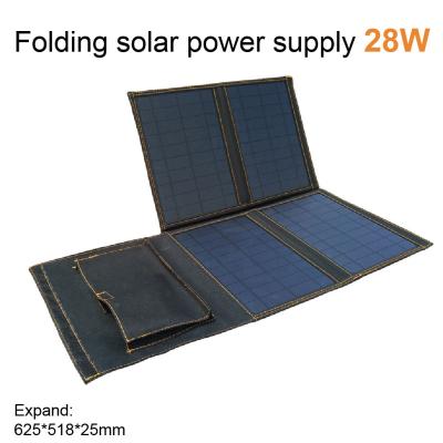 Cina Piccolo carico all'aperto piegante impermeabile portatile di campeggio del pannello solare 5V di 28W 24W in vendita
