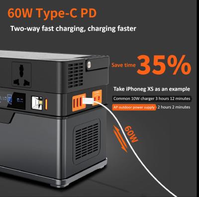 Cina centrale elettrica portatile della batteria 185200mAh in vendita