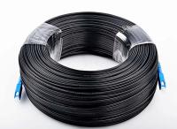 China SC UPC FTTH Drop Fiber Optic Cable Patch Cord Self Supporting G657A2 for sale