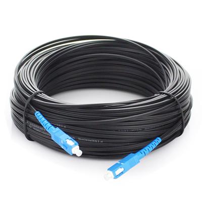Cina Cavo di toppa del cavo a fibre ottiche di goccia dello Sc UPC FTTH G657A2 autosufficiente in vendita