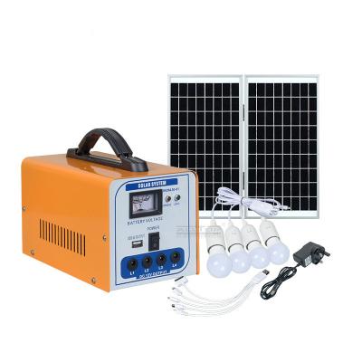 China 300W Home Solar Energy System Generator Solar Lighting Kit Pure Sine Wave for sale