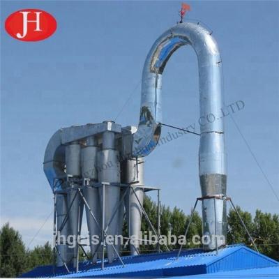 China Hot Air Potato Starch Airflow Dryer Continuous Work Automatic for sale