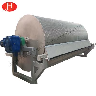 China Stainless Steel Screen Sweet Potato Starch Vacuum Filter Machine Continuous Processing Type Separating Function Equipment for sale