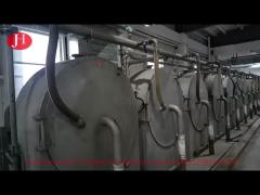 Chaîne de production de fécule de pommes de terre de machine de Rasper de patate douce de grande capacité