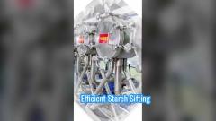 Starch Sifter Machine Food Processing Efficiency