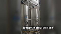 Sweet potato starch slurry tank