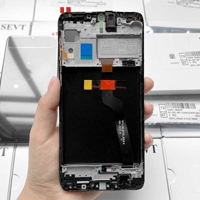 Cina Esposizione Service Pack originale LCD di tocco di  A10 del telefono cellulare con la struttura in vendita