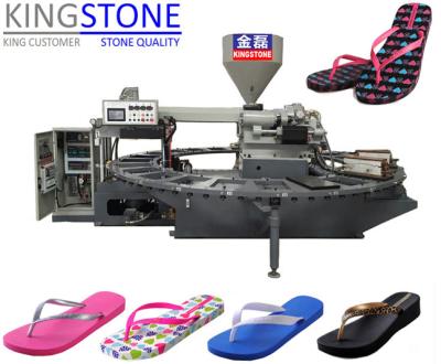 China Dongguan Kingstone Shoe Making Machinery Plastic Sandals Making Machines for sale