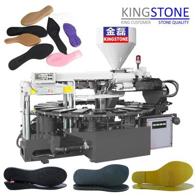 China Kingstone Machinery Rotary Plastic Sole Injection Moulding Machine for sale