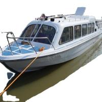 Quality 1360 Inboard Engine Passenger Boat Sightseeing Boat Fiberglass Yacht Factory for sale