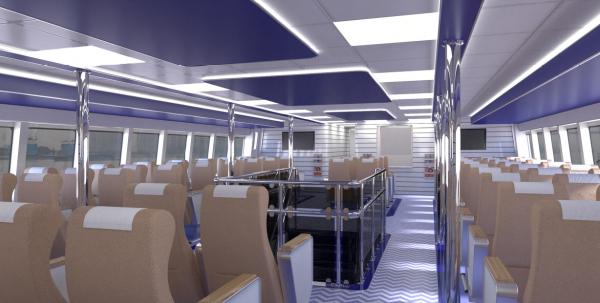 Quality 360 Passengers High Speed Bestyear Catamaran Aluminium Ferry PB4015boat for sale