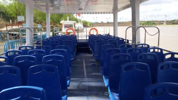 Quality Bestyear 13m to 25m Open Sightseeing Passenger Boat Touring Yacht for sale
