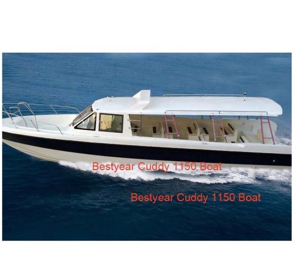 Quality Fiberglass Cuddy Passenger Yacht Speed Passenger Touring Boat for Sale for sale