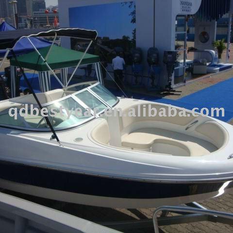 Quality Fiberglass Speed Bowride 595 Fishing Boat for sale