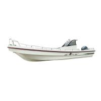 Quality Deep Hull Panga 28DA Fishing Boat for sale