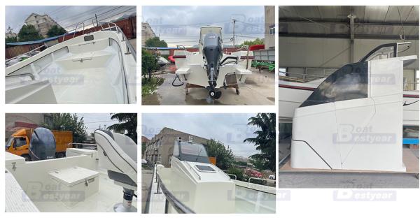 Quality Deep Hull Panga 28DA Fishing Boat for sale