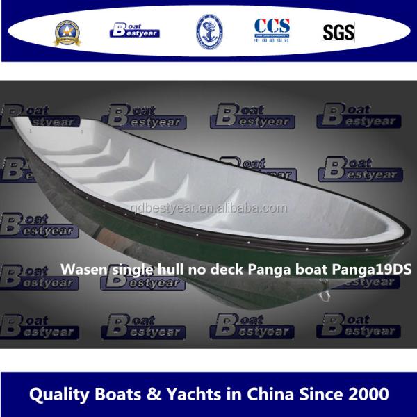 Quality Wasen Single Hull No Deck Panga Boat Panga19DS and 23DS for sale