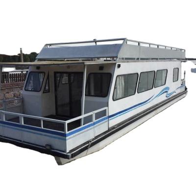 China Solar Electric Power House Boat for sale