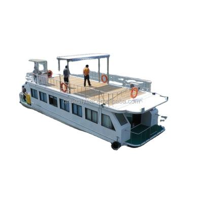 China Bestyear House Boat Fiberglass Boat House Yacht for sale