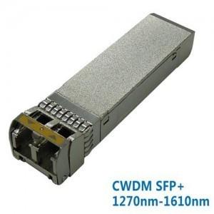 China 10G SFP+ CWDM 80KM Optical Transceiver Modules for sale