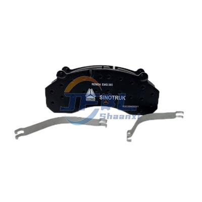 China WG91004430501 Friction Discs Front Brake Pads For Sinotruk Howo for sale