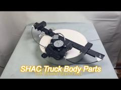 shaanxi auto x3000 m3000 left electric glass lifter with cable pulley transmission 24v dc motor