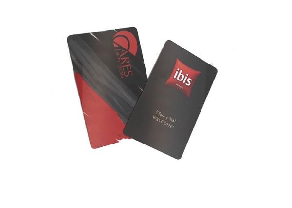 Quality HF RFID Hotel Magnetic Key Card Repeatable Smart Blank Key Card For Hotel Rooms for sale