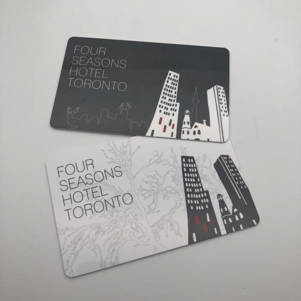 Quality Contactless Magnetic Hotel Key Cards 125KHZ / 13.56MHZ RFID Room Key Card for sale