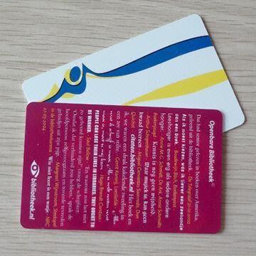 China ISO1443A Membership RFID Contactless Card Contactless Chip Card For Access Control for sale