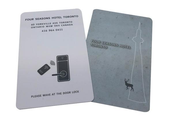 Quality PVC / PET RFID Key Card 13.56mhz 0.84mm Thickness Access Control Key Cards for sale
