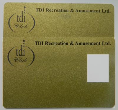 China HF RFID Smart ID Card ISO 14443A PVC Card With Metallic Printing for sale