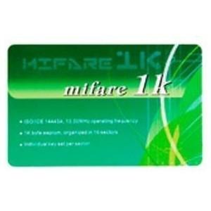 China FM1208 White RFID Smart Card PVC ABS PET RFID 13.56 Mhz Card for sale