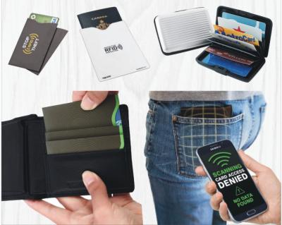 China Tarjeta de bloqueo NFC con bloqueador de impresión personalizado en venta
