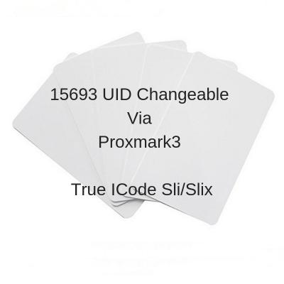 China 15693 UID Changeable GEN2 Plastic Rfid Card And Lua Script By Iceman for sale